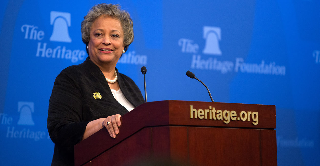 Heritage Foundation elects Kay Coles James as New President – Leondra Head